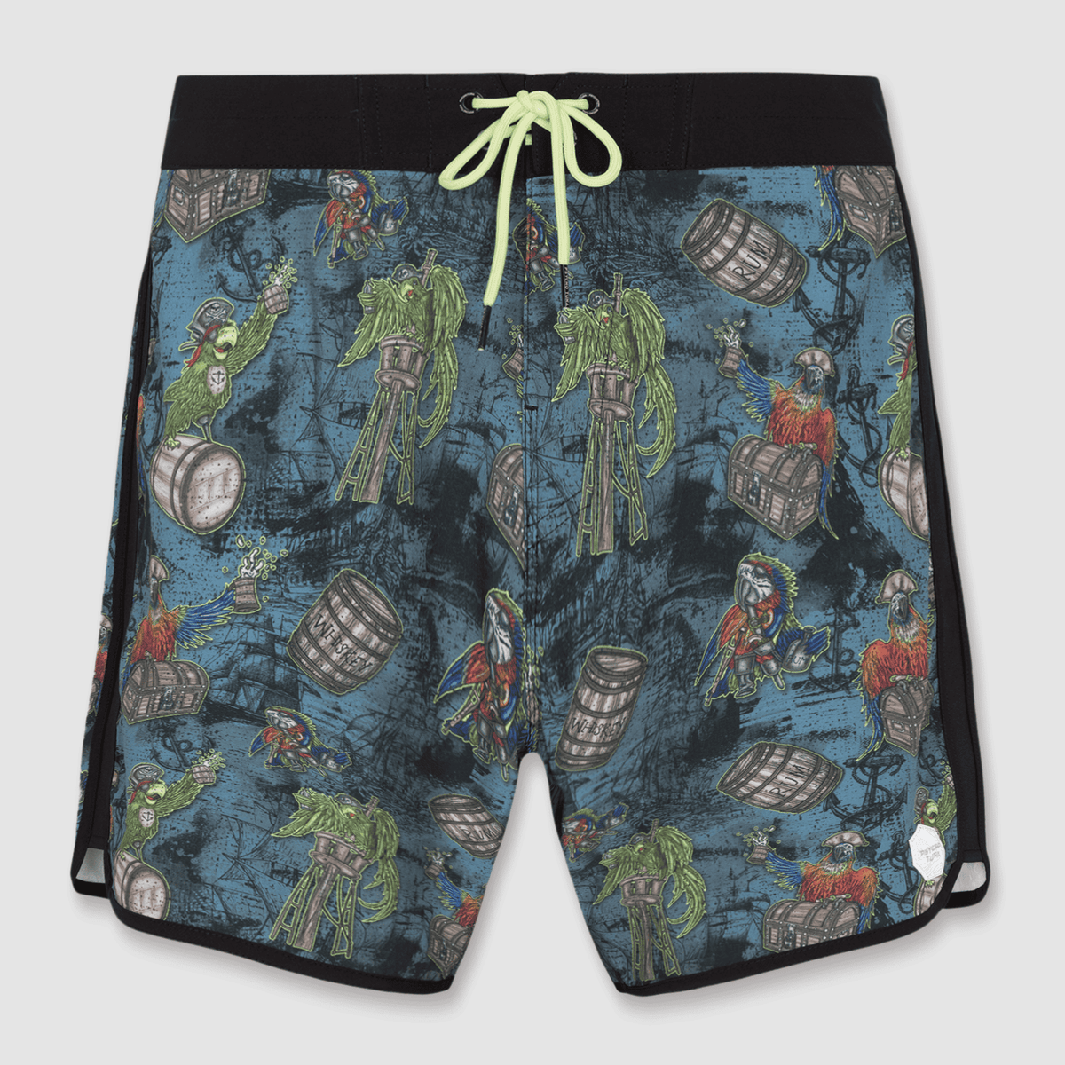 Boozy Birds Boardshorts - Unique Surfwear by Psycho Tuna