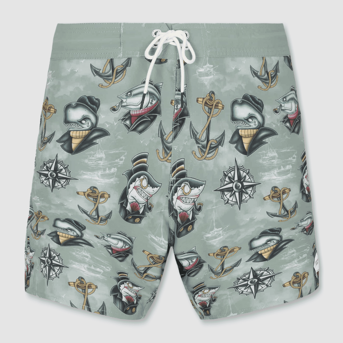 Old Salt Boardshorts - Unique Shark Mafia Design – Psycho Tuna