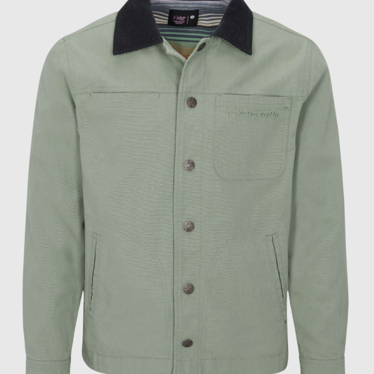 Men's Grimes Canvas Jacket | Psycho Tuna Clothing